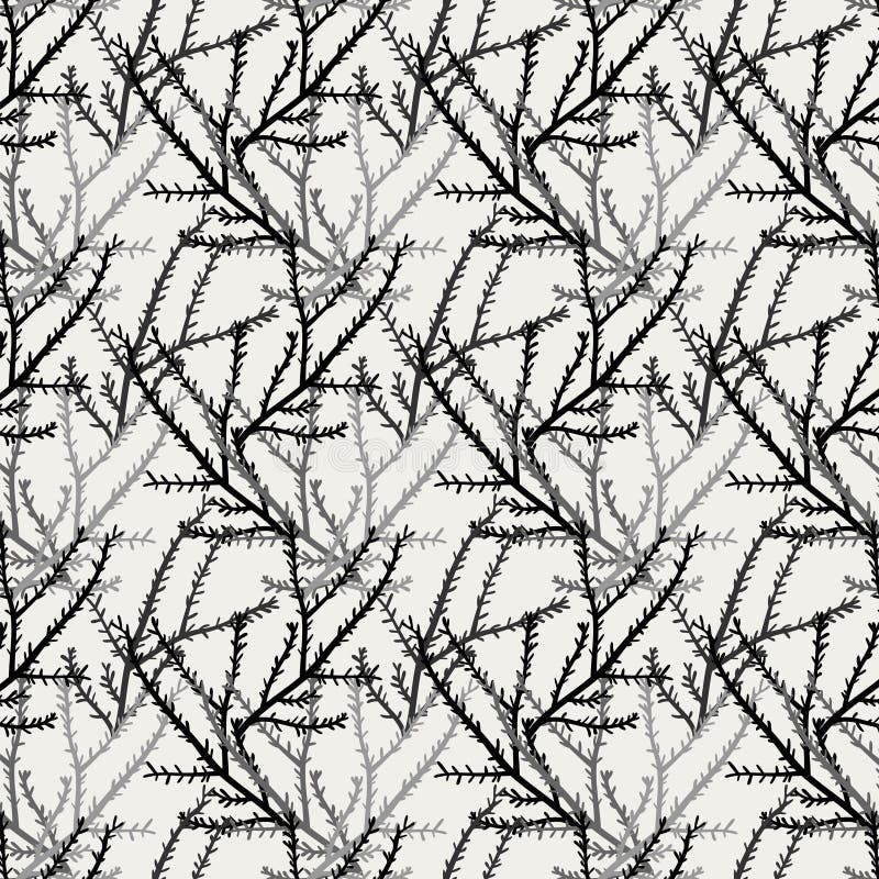 Black Lace Vector Fabric Seamless Pattern Stock Vector - Illustration ...