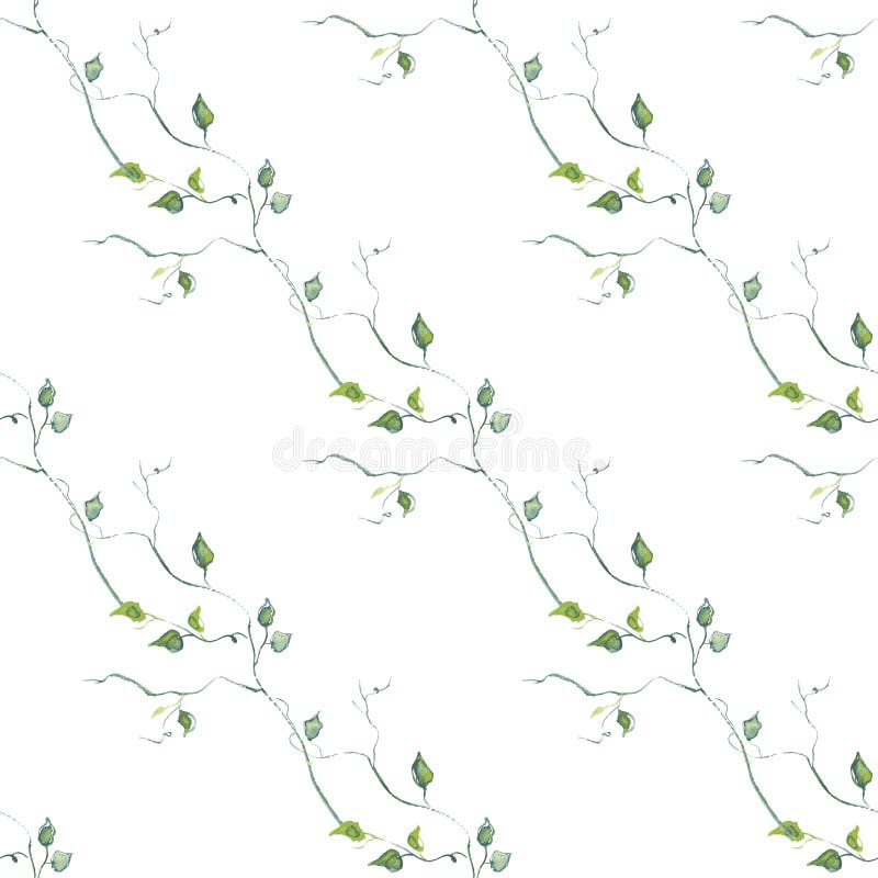 Branch seamless pattern stock vector. Illustration of pattern - 56310614