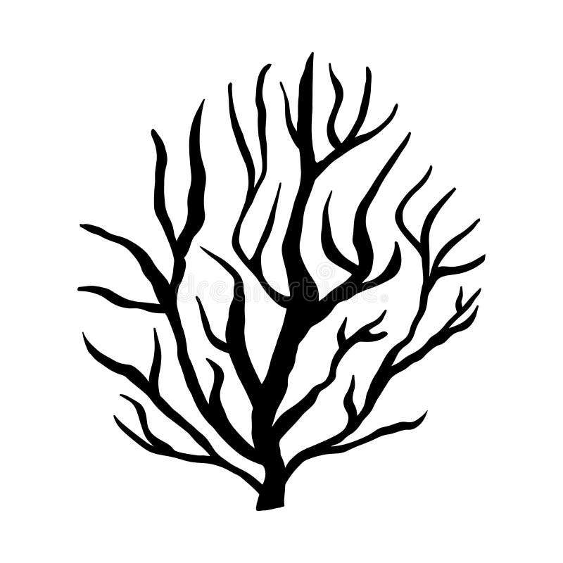 Single Crooked Tree Stock Illustrations – 171 Single Crooked Tree Stock ...