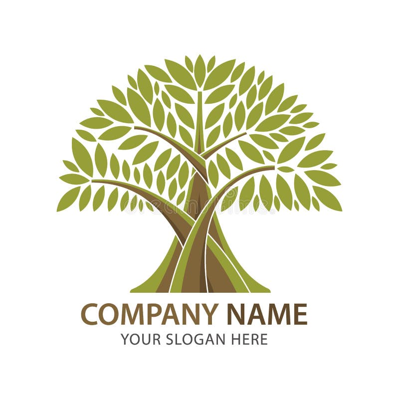 Abstract Branch and Tree Logo for Company Business Vector Stock Vector ...