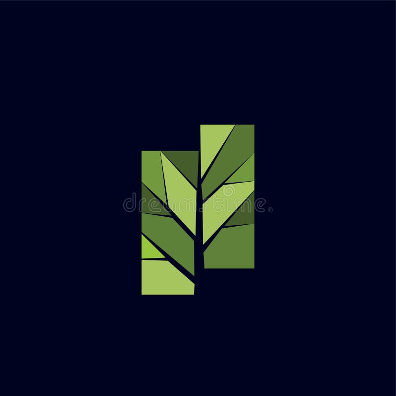 Branches Abstract Leaf Logo Vector Element. Branches Logo Template ...