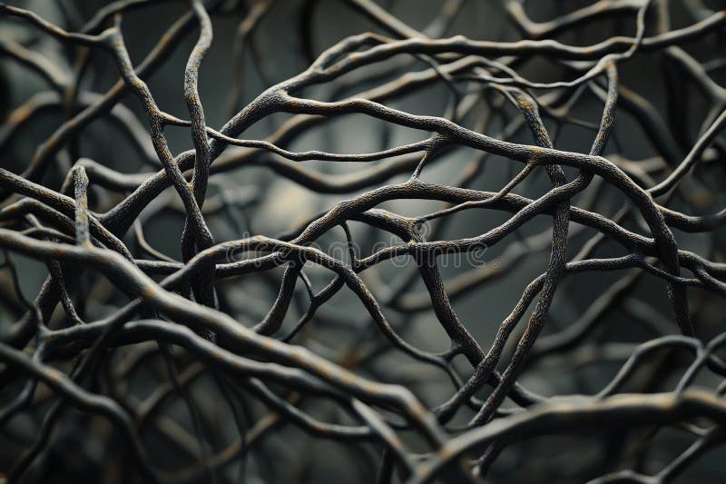 Branches Intertwining in a Mesmerizing Dance of Nature S Intricate ...