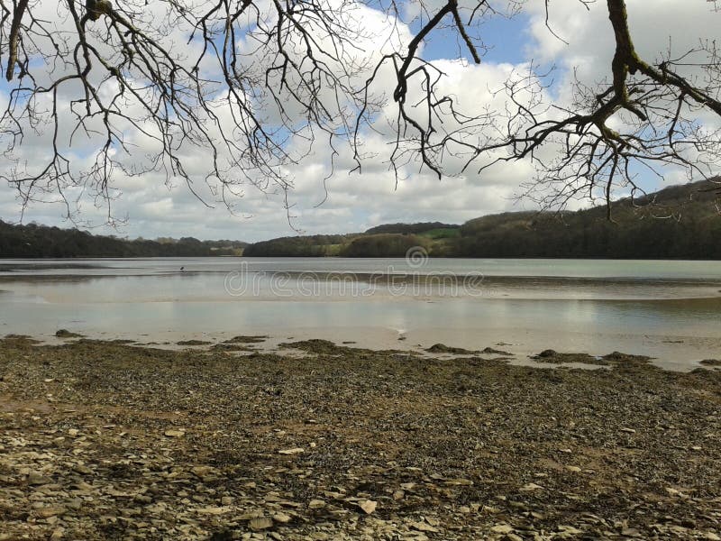 Lopwell Dam and the River Tavy Dartmoor, Devon Uk Stock Photo - Image ...