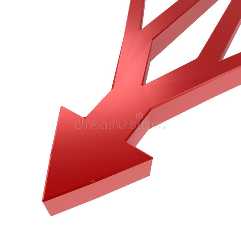 Red Arrow Show Direction Stock Illustrations – 704 Red Arrow Show ...