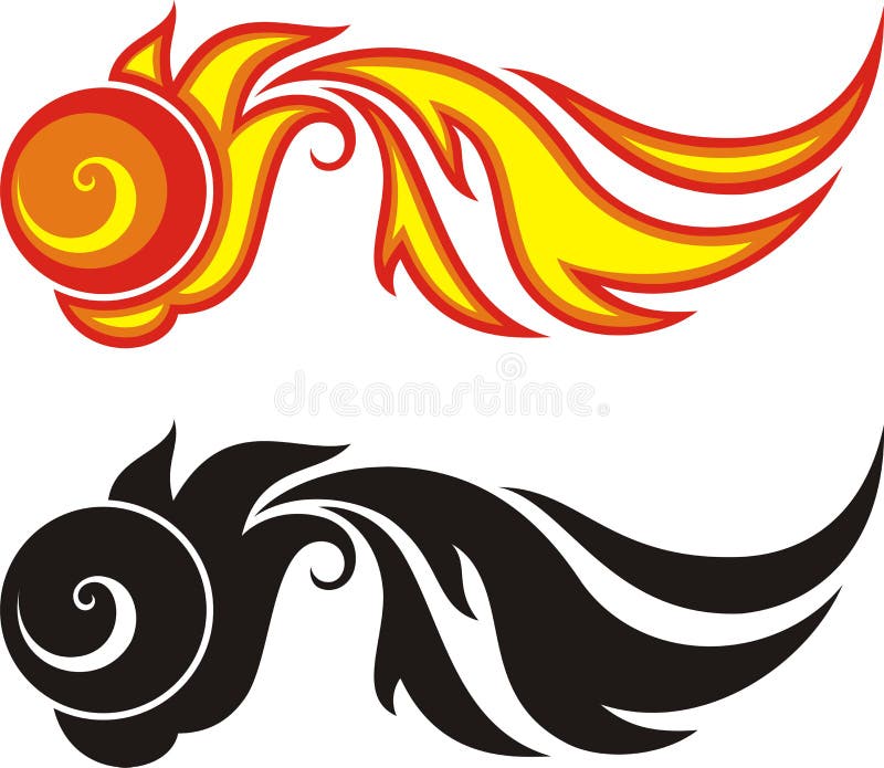 Brand vector illustratie. Illustration of illustratie - 8270908