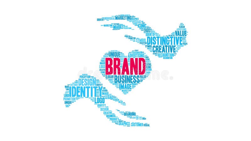 4k Brand Animated Tag Word Cloud,Text Design Animation,Kinetic ...