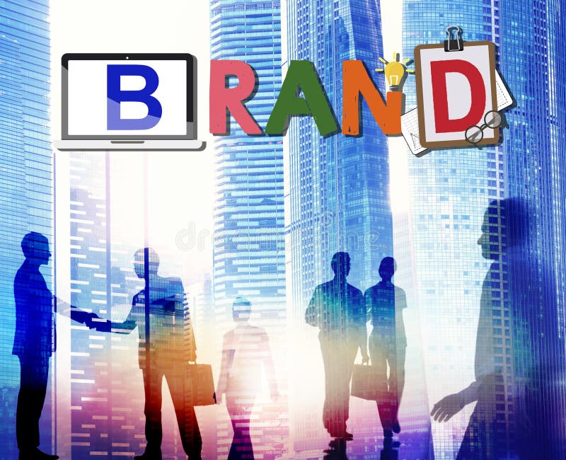 Brand Branding Project Goals Word Concept Stock Image - Image of ...