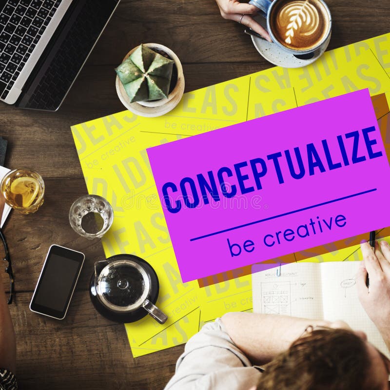 Brand Conceptualize Design Style Inspiration Concept Stock Image ...