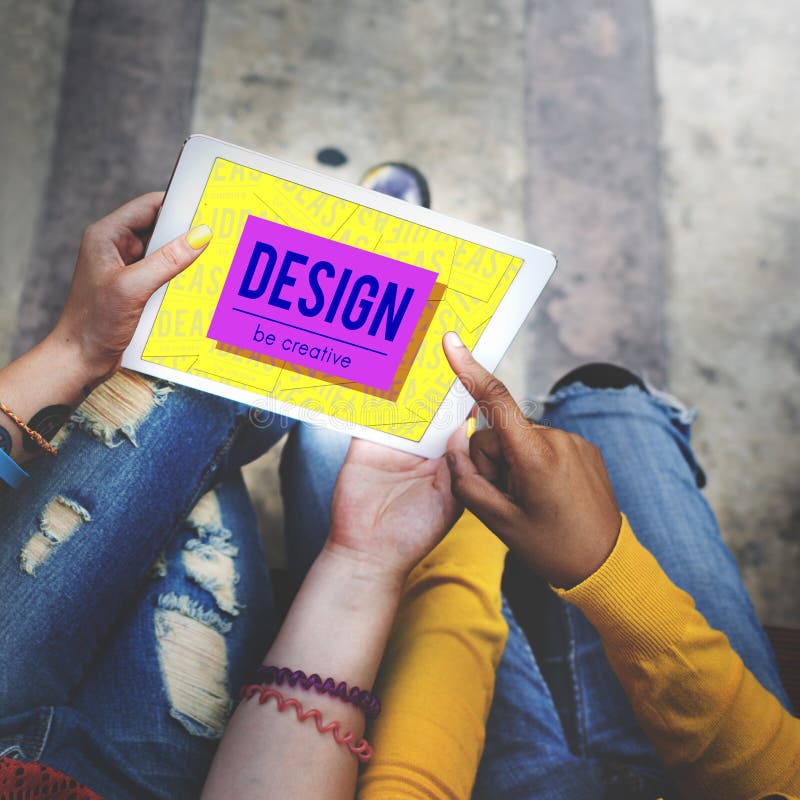 Brand Conceptualize Design Style Inspiration Concept Stock Image ...