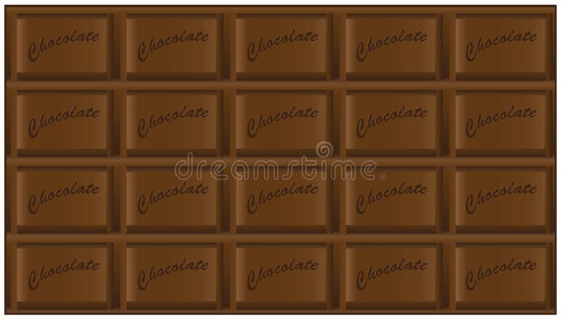 Brand Dark Chocolate stock vector. Illustration of copy - 71205127