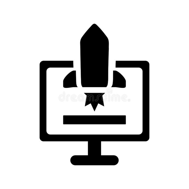 Brand Development Icon. Black Vector Graphics Stock Vector ...