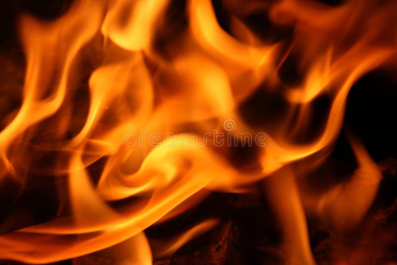 Vlammen stock afbeelding. Image of brand, lucht, rook - 13719159
