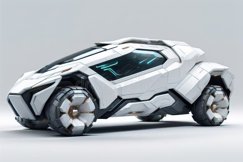 A Brand-less Generic Concept Car in Studio Environment. Ai Generative ...