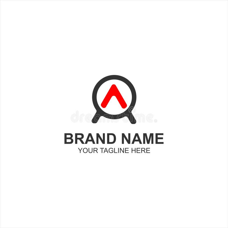 Brand Logo Oa Initial Icon with Creative Vector Illustration Stock ...