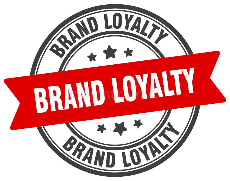 Brand Loyalty Stamp. Brand Loyalty Label on Transparent Background ...