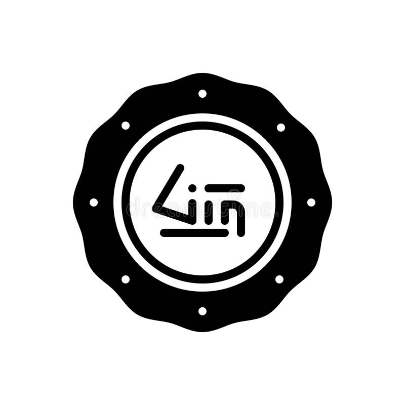 Black Solid Icon for Brand Name, Brand and Label Stock Illustration ...