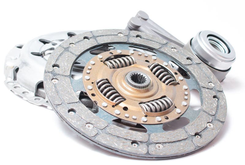 Brand New Clutch Kit on the White Background Stock Image - Image of ...