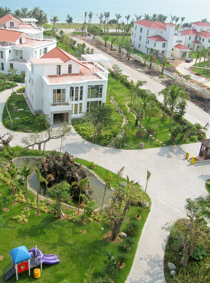 Brand New Development on the Beach Stock Image - Image of developement ...