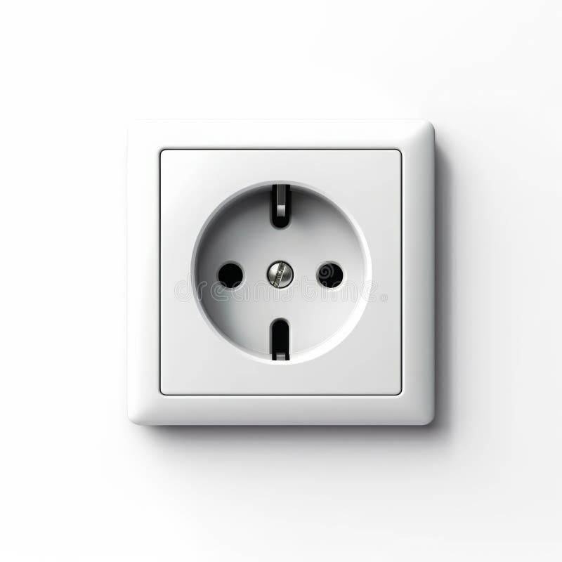 Brand New Electrical Socket. Generated AI Stock Image - Image of ...