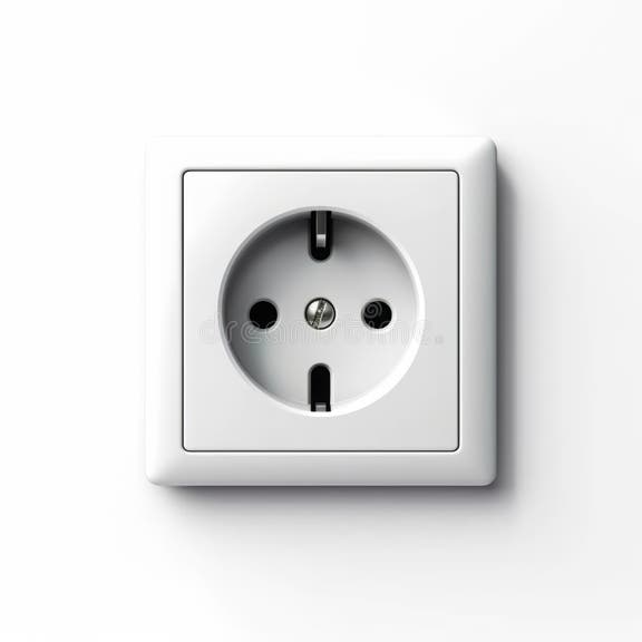 Brand New Electrical Socket. Generated AI Stock Image - Image of ...