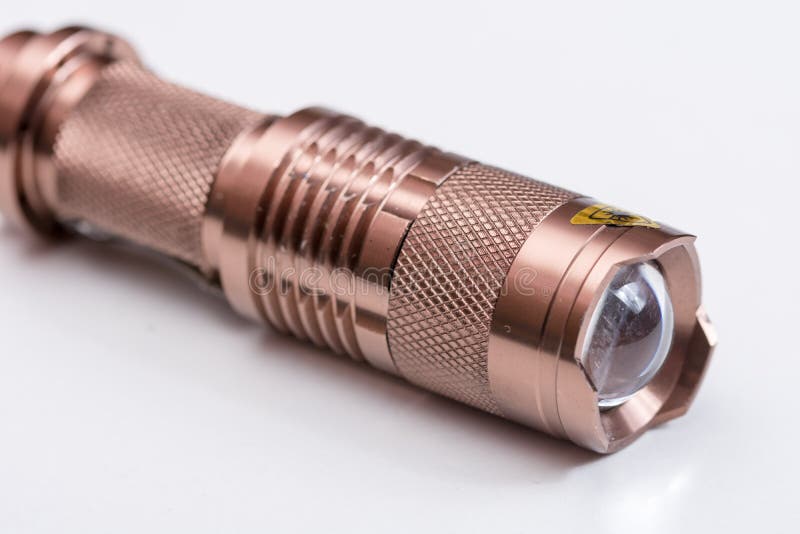 Brand New Flashlight in the Box Stock Photo - Image of flash, electric ...
