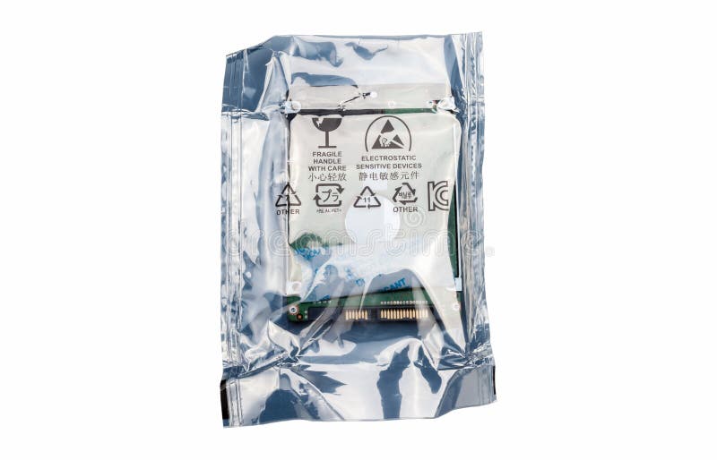 Brand New HDD, Hard Drive, Disk Inside a Silver Anti Static Secure Foil ...