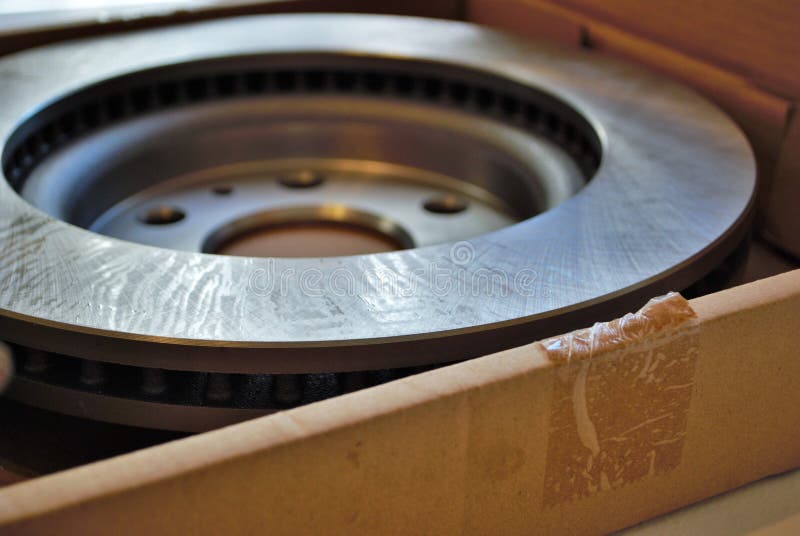 Brand New Still in the Box Disc Brake Rotor Stock Photo - Image of ...