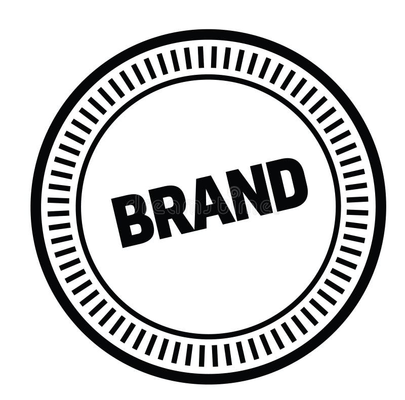 Brand rubber stamp stock vector. Illustration of customer - 125393071
