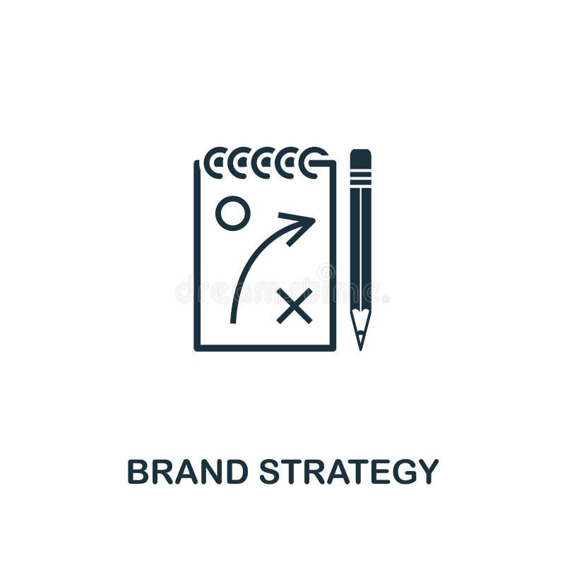 Brand Strategy Icon. Creative Element Design from Business Strategy ...