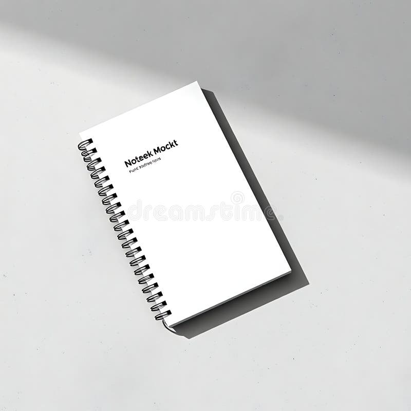 A Branded Notebook and Pen Mockup Placed Together on a Textured Surface ...
