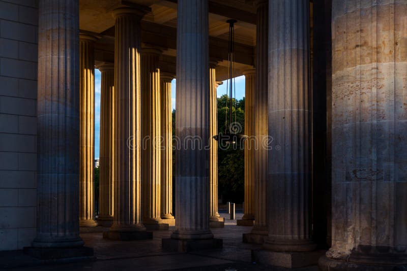 Brandenburg Gate editorial photo. Image of capital, destinations ...