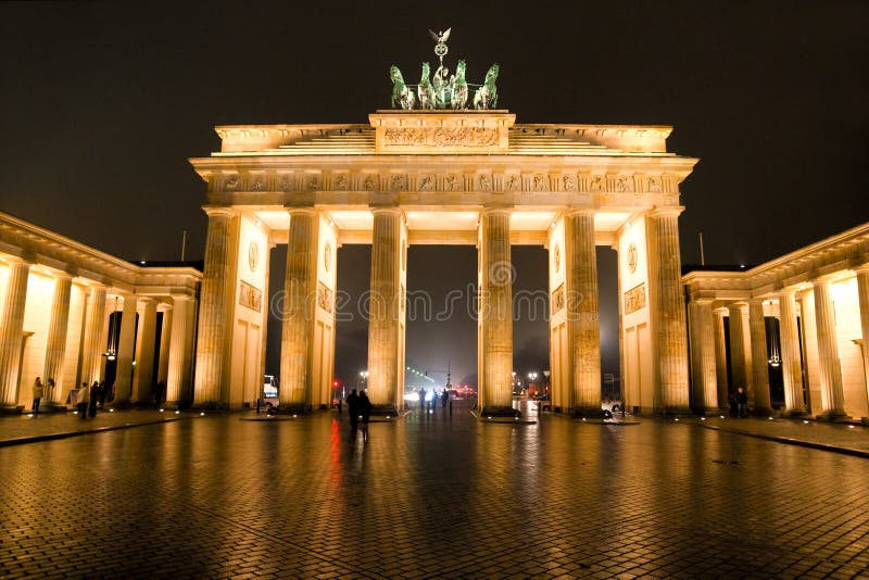 Brandenburg Gate, Berlin, Germany. Stock Image - Image of gate, germany ...