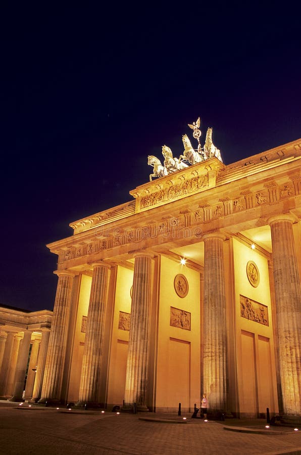 Brandenburg Gate- Berlin, Germany Stock Photo - Image of europe, gates ...