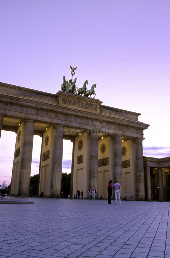 Brandenburg Gate- Berlin, Germany Stock Photo - Image of europe, gates ...