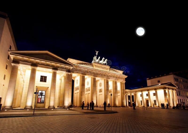 Brandenburg Gate, Berlin, Germany. Stock Image - Image of gate, germany ...