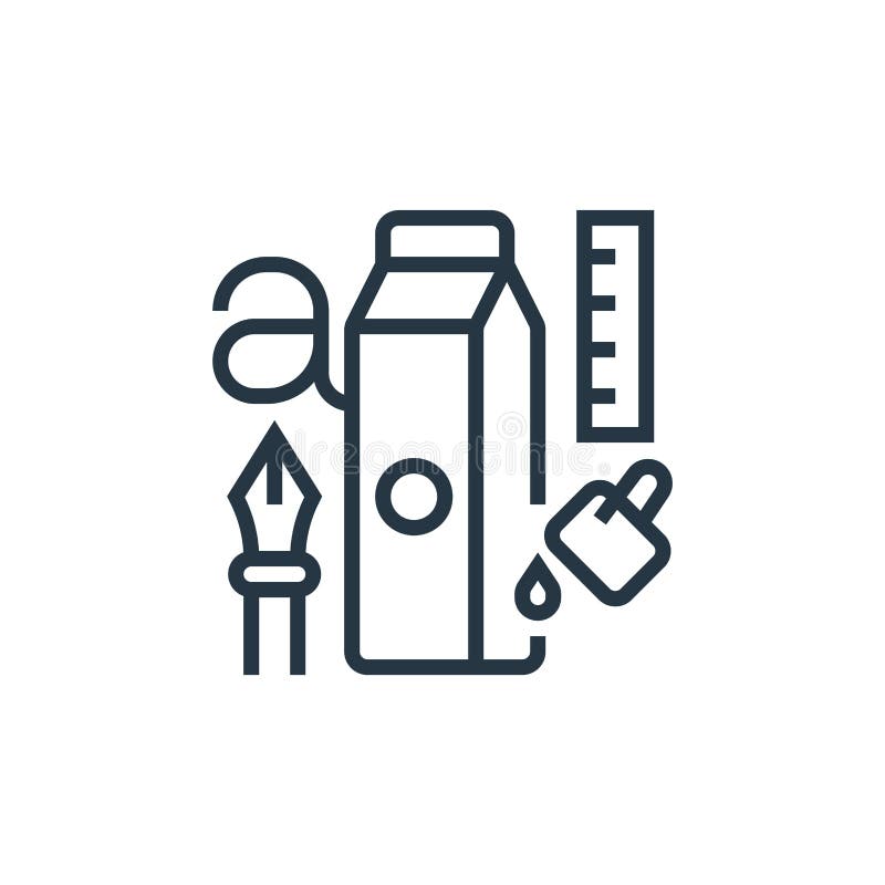 The Branding Process. Modern and Simplified Vector Illustration Stock ...