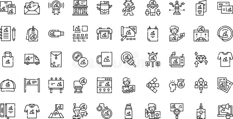 Branding Icons High-Quality Vector Icons Collection with Editable ...