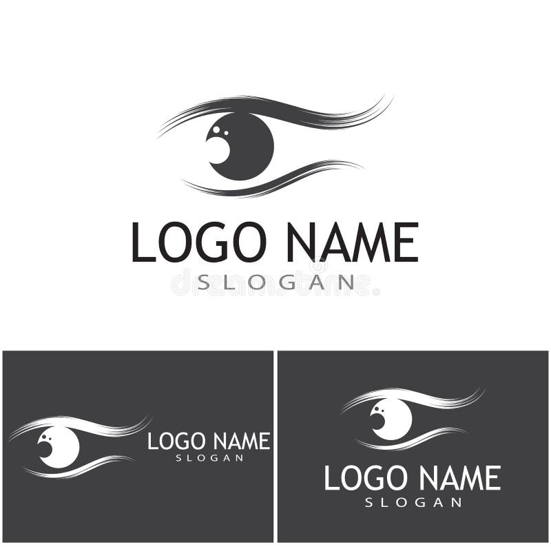 Branding Identity Corporate Eye Care Vector Logo Design Stock ...