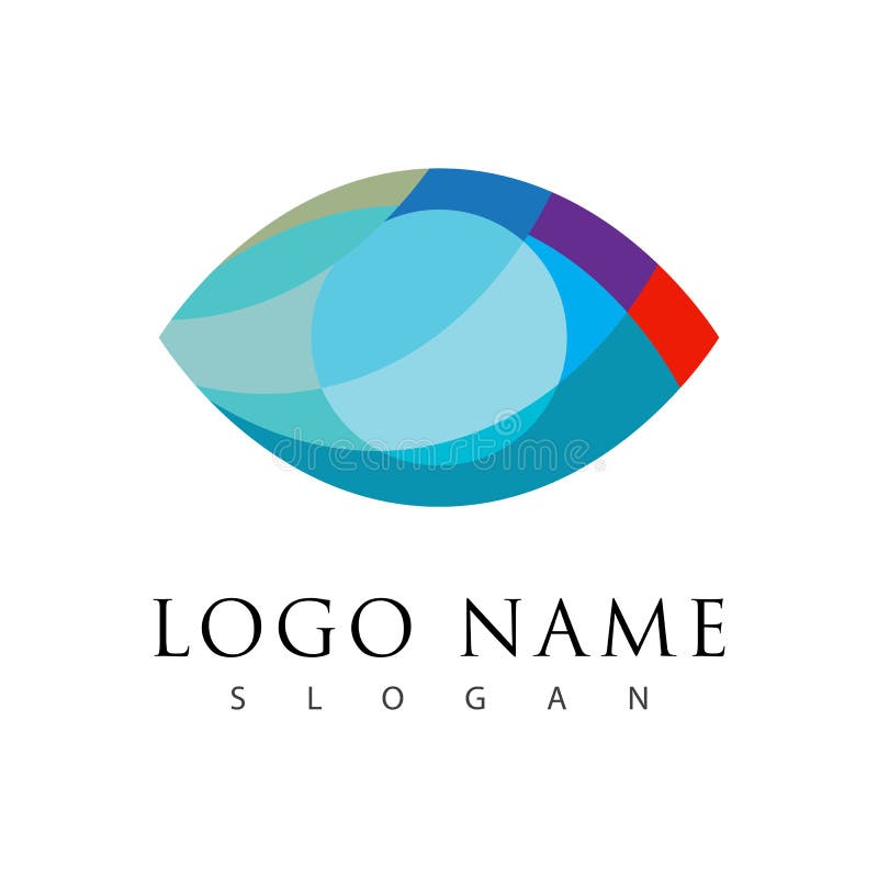 Branding Identity Corporate Eye Care Vector Logo Design Stock ...