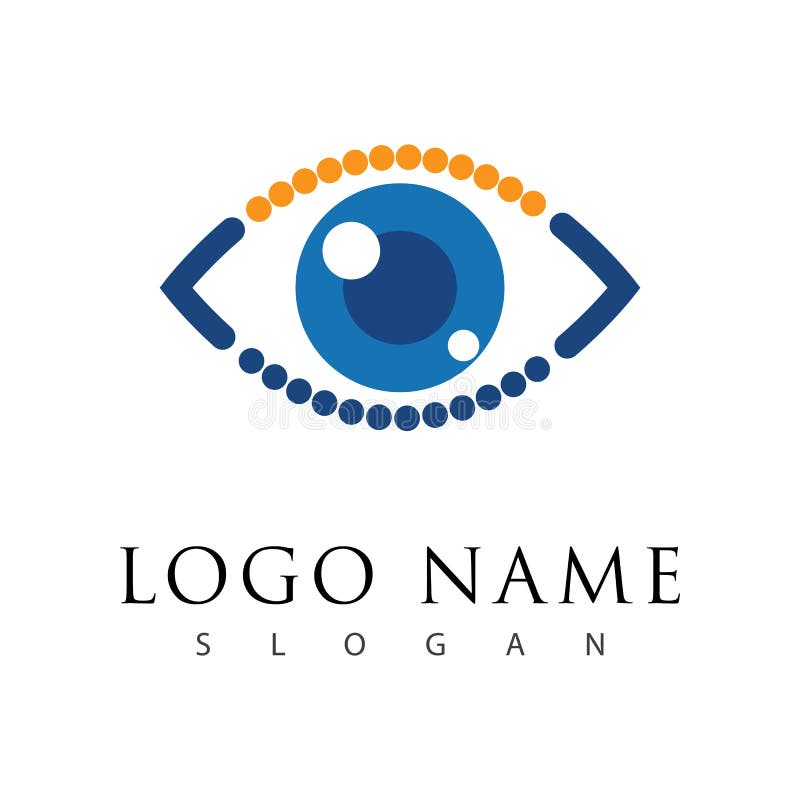 Branding Identity Corporate Eye Care Vector Logo Design Stock ...