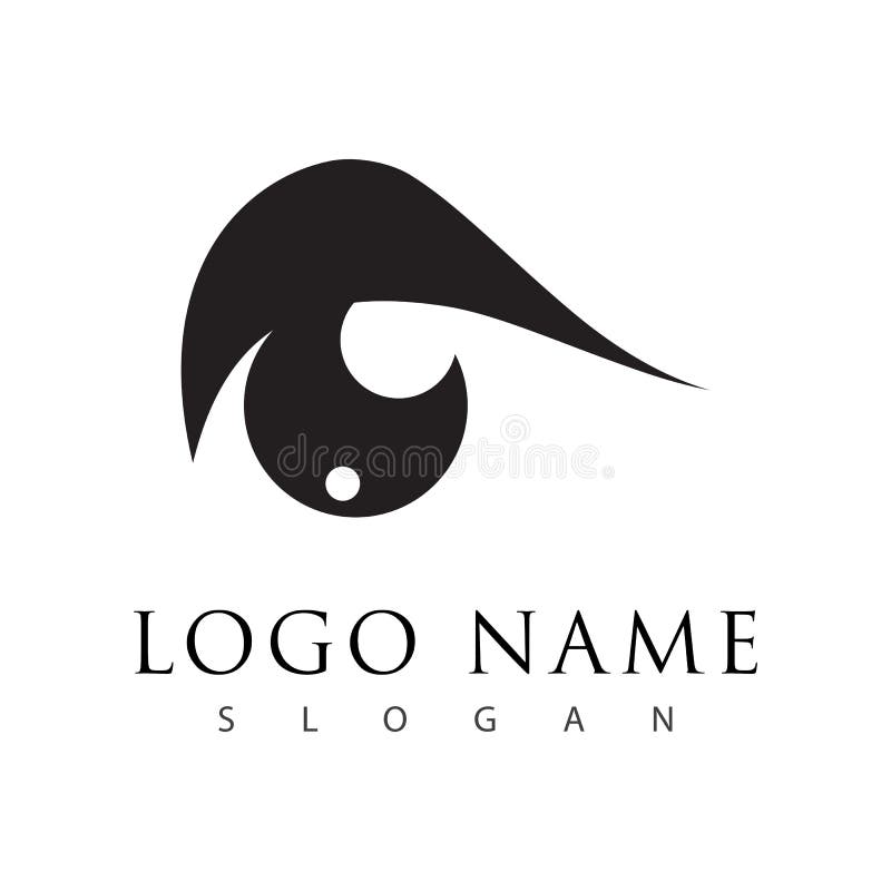 Branding Identity Corporate Eye Care Vector Logo Design Stock Vector ...
