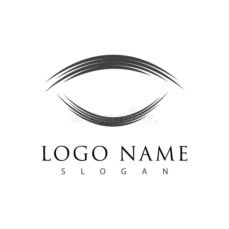 Branding Identity Corporate Eye Care Vector Logo Design Stock Vector - Illustration of element ...