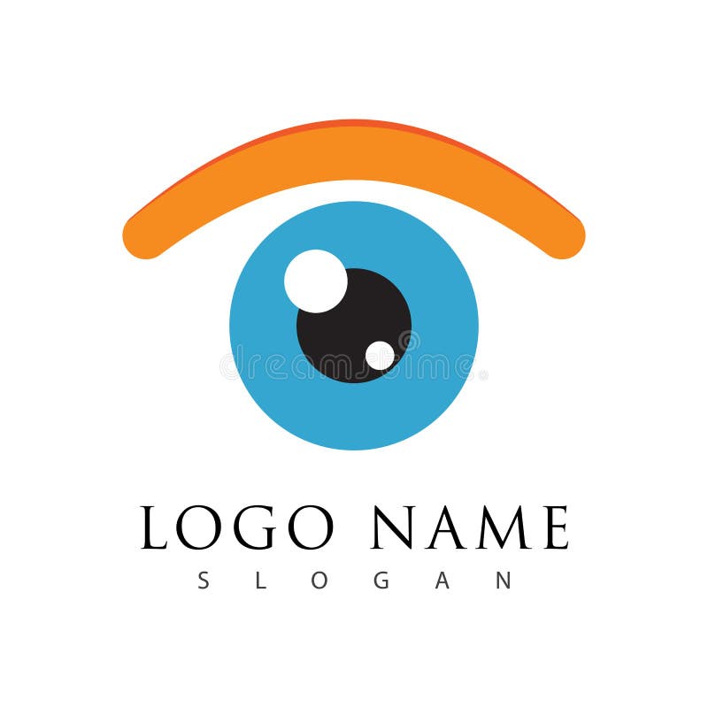 Branding Identity Corporate Eye Care Vector Logo Design Stock Vector ...