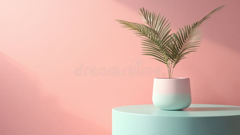 Branding Presentation Mockup with Podium Stock Photo - Image of arrange ...