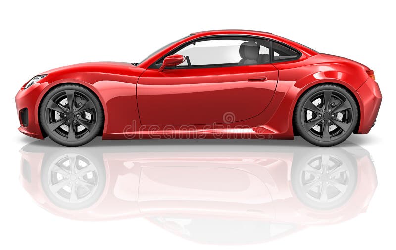 Brandless Car Automobile Vehicle Concept Stock Illustration ...