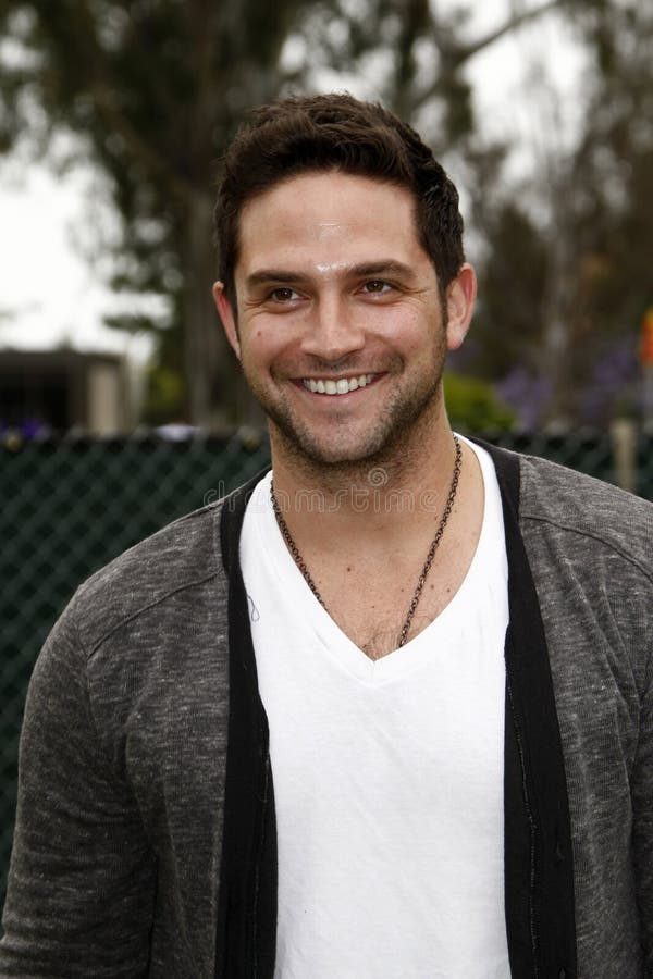 Brandon Barash, Elizabeth Glaser Editorial Stock Image - Image of ...