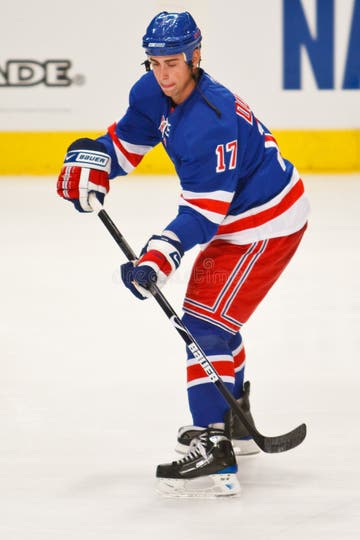Brandon Dubinsky editorial stock image. Image of rangers - 7361279