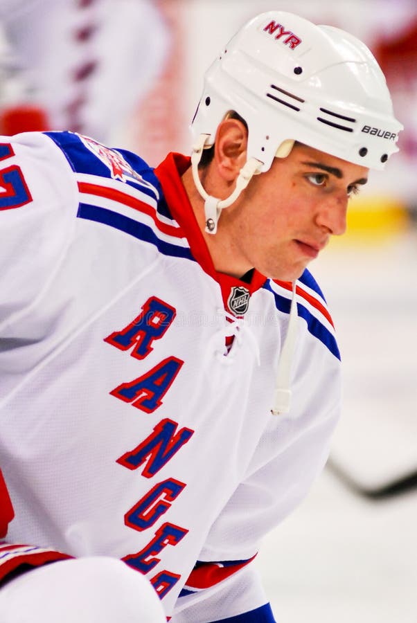 Brandon Dubinsky New York Rangers Editorial Photo - Image of bauer ...