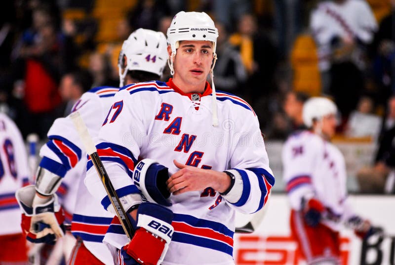 Brandon Dubinsky New York Rangers Editorial Stock Image - Image of ...