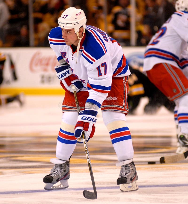Brandon Dubinsky New York Rangers Editorial Photography - Image of ...
